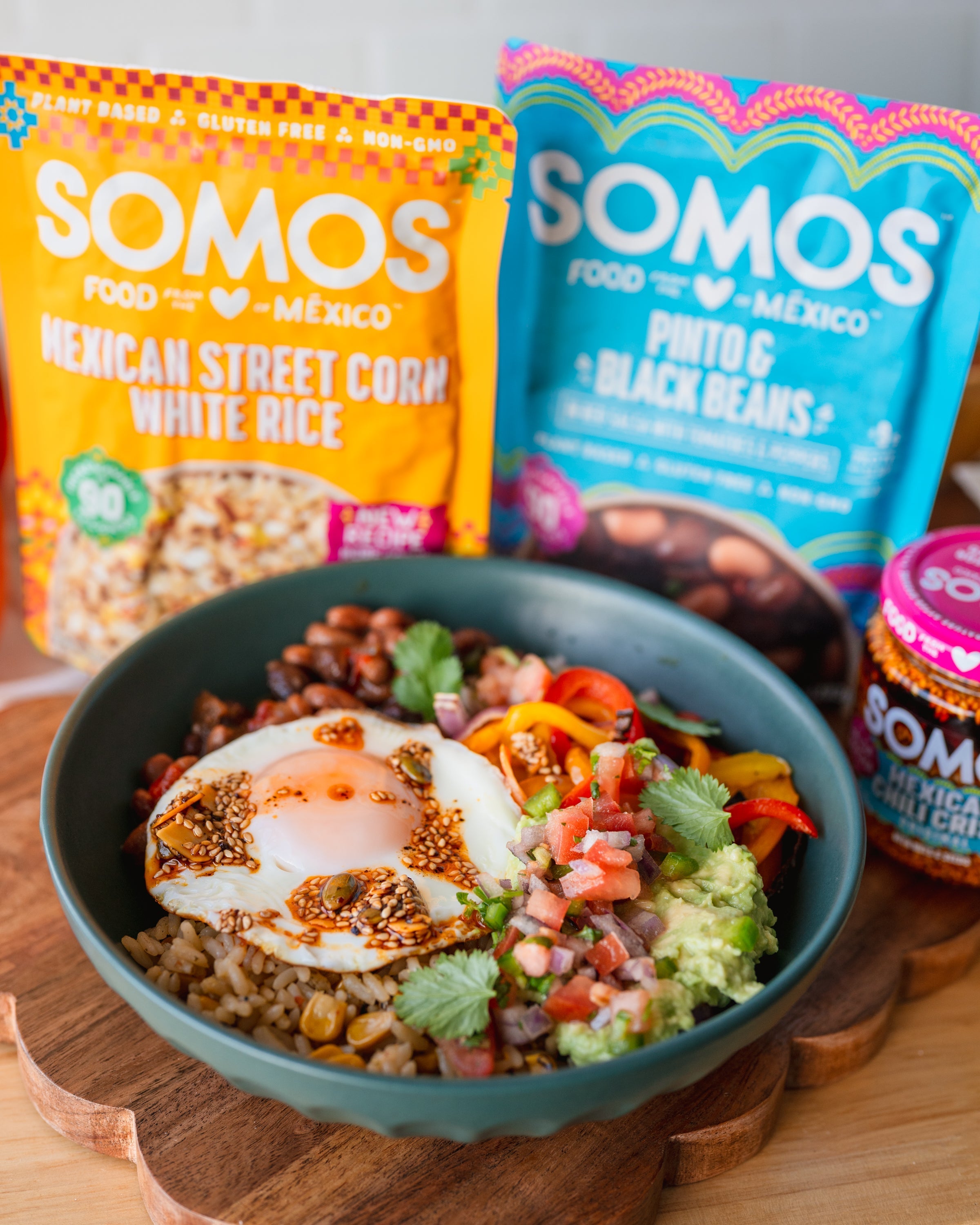 High Protein Breakfast Burrito Bowl – SOMOS Foods