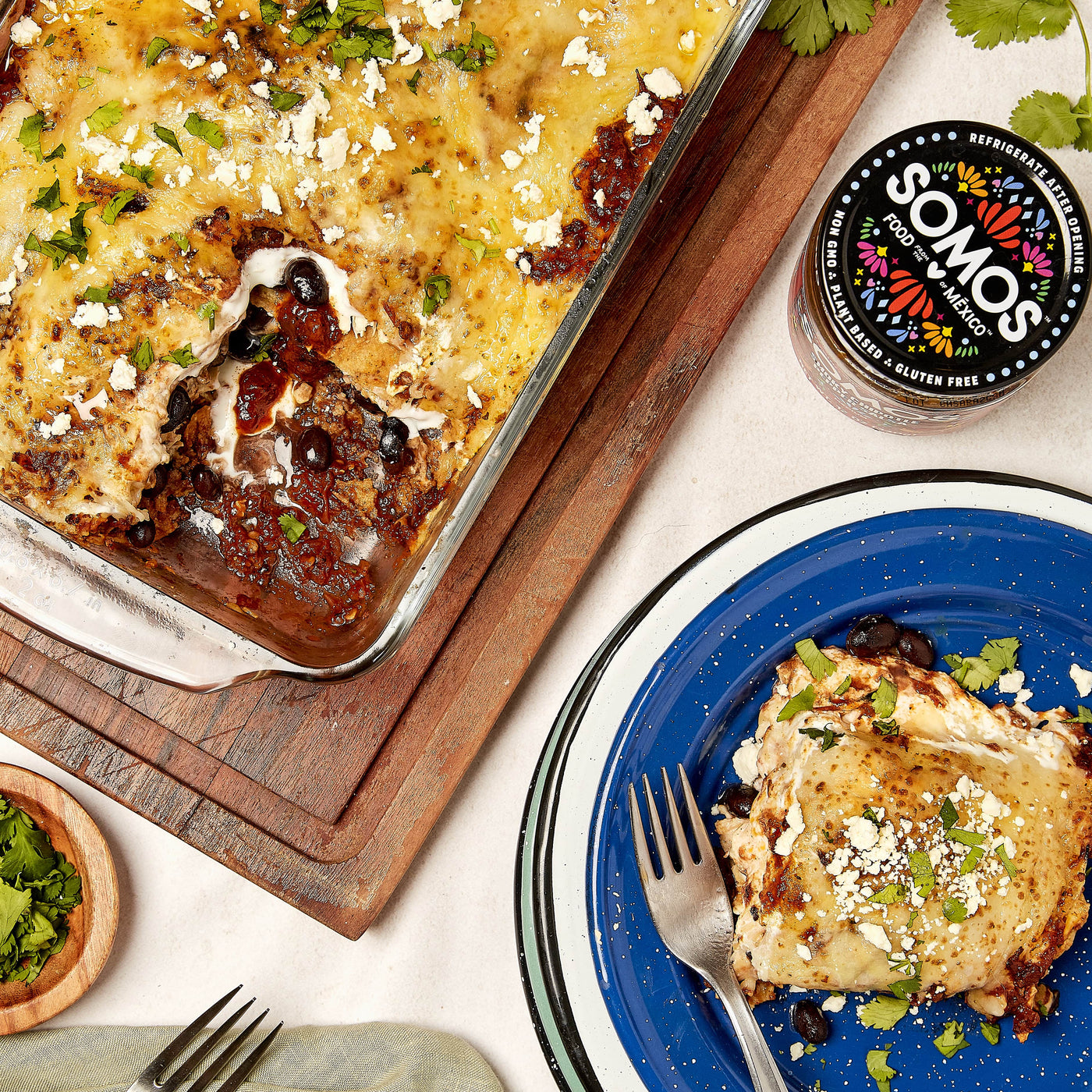 Pastel Azteca AKA Mexican Lasagna (inspired by Pati Jinich) – SOMOS Foods