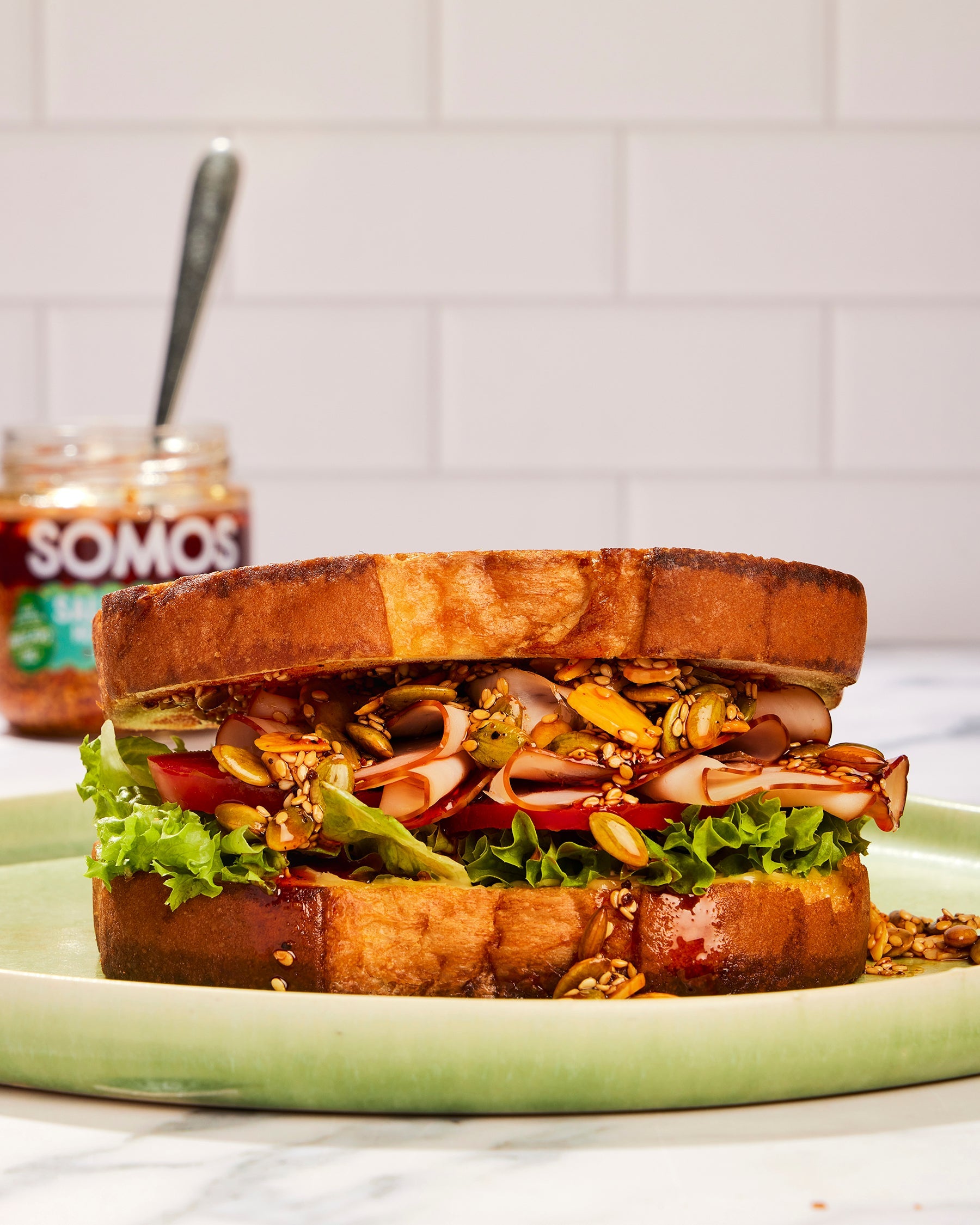 The perfect crunch turkey sandwich – SOMOS Foods